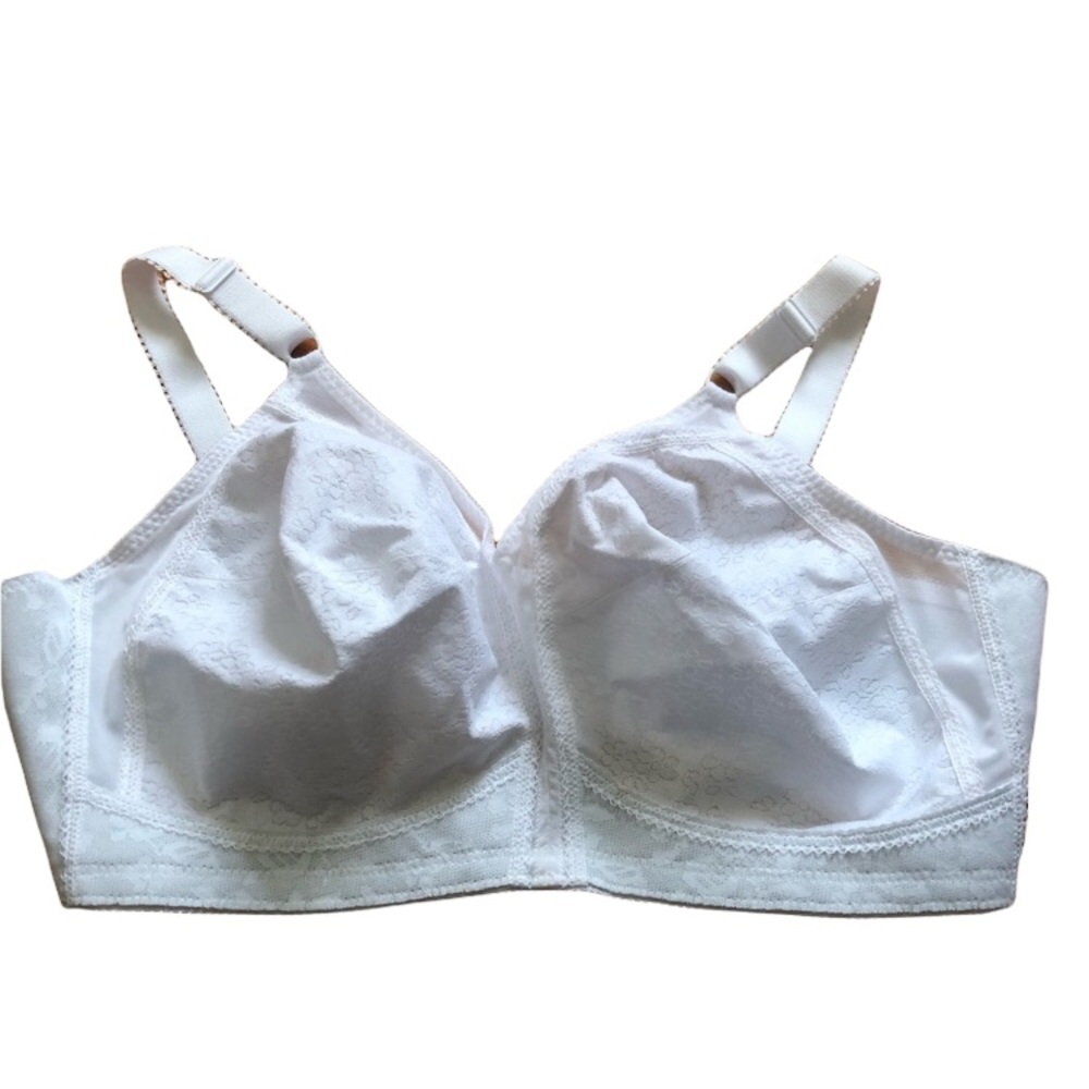 Playtex 44d White Bra Size 44d Wireless - Gem